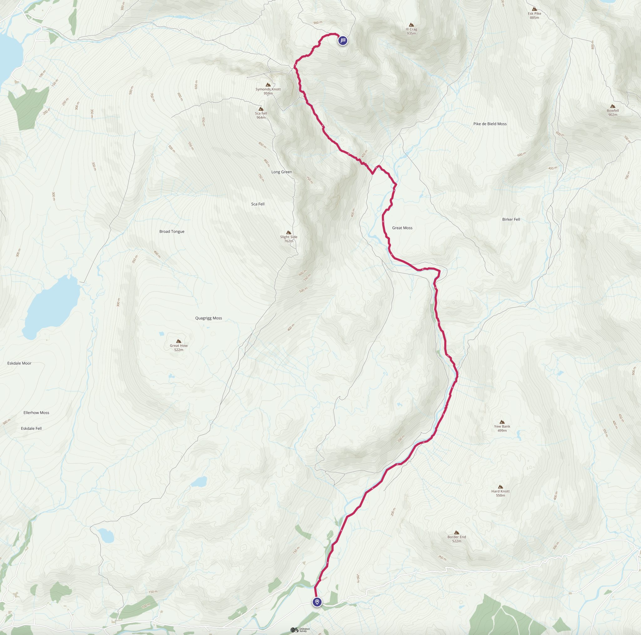 Best 5 Routes Up Scafell Pike - Coppermines