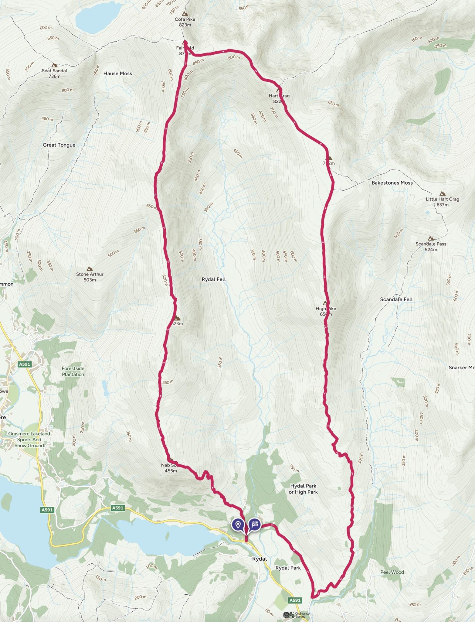 Best walks for bagging the most Wainwrights in one day - Coppermines