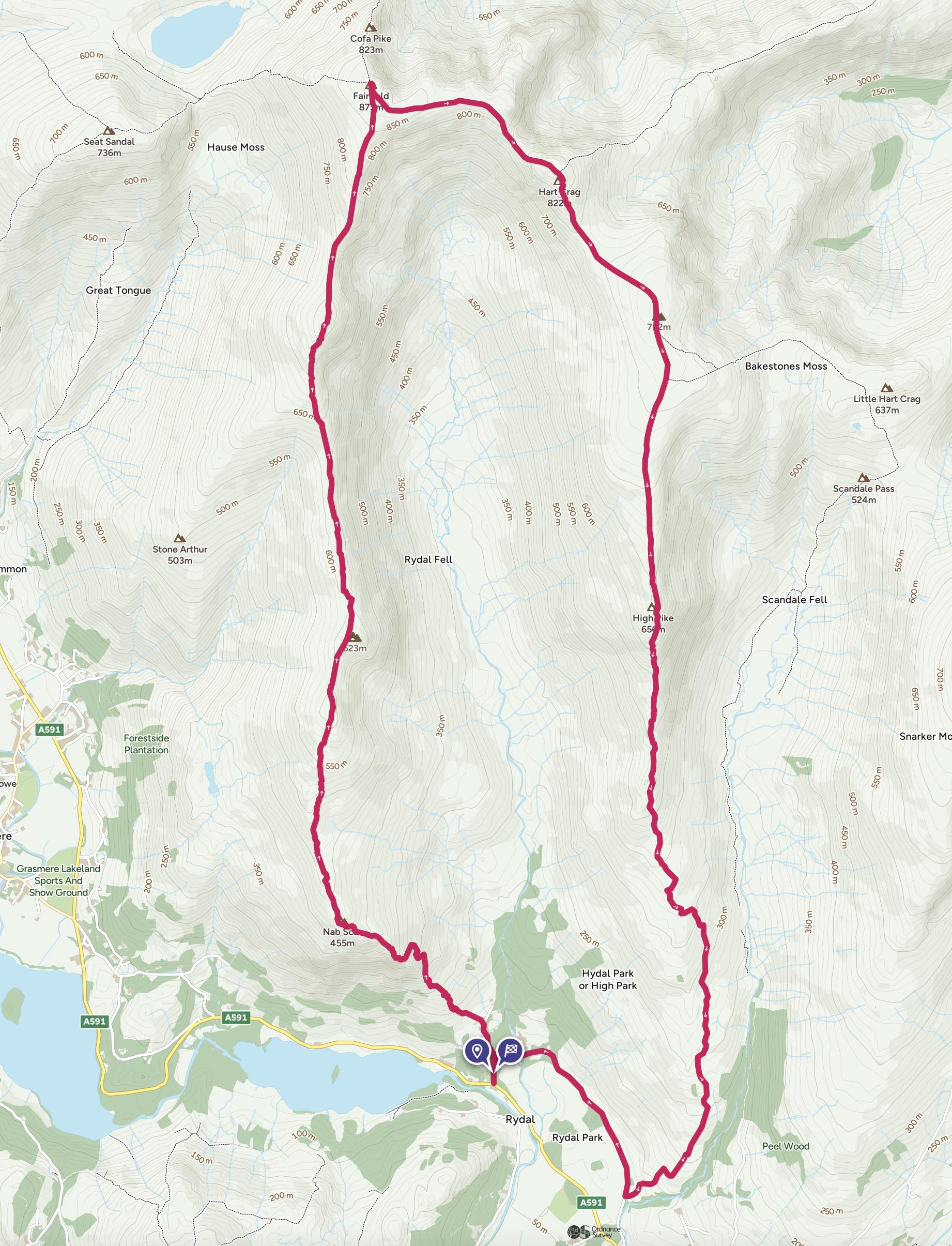 Best walks for bagging the most Wainwrights in one day - Coppermines