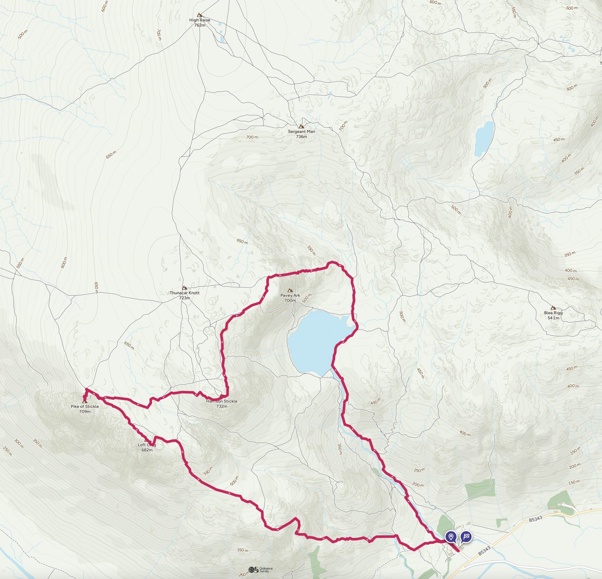 Best walks for bagging the most Wainwrights in one day - Coppermines